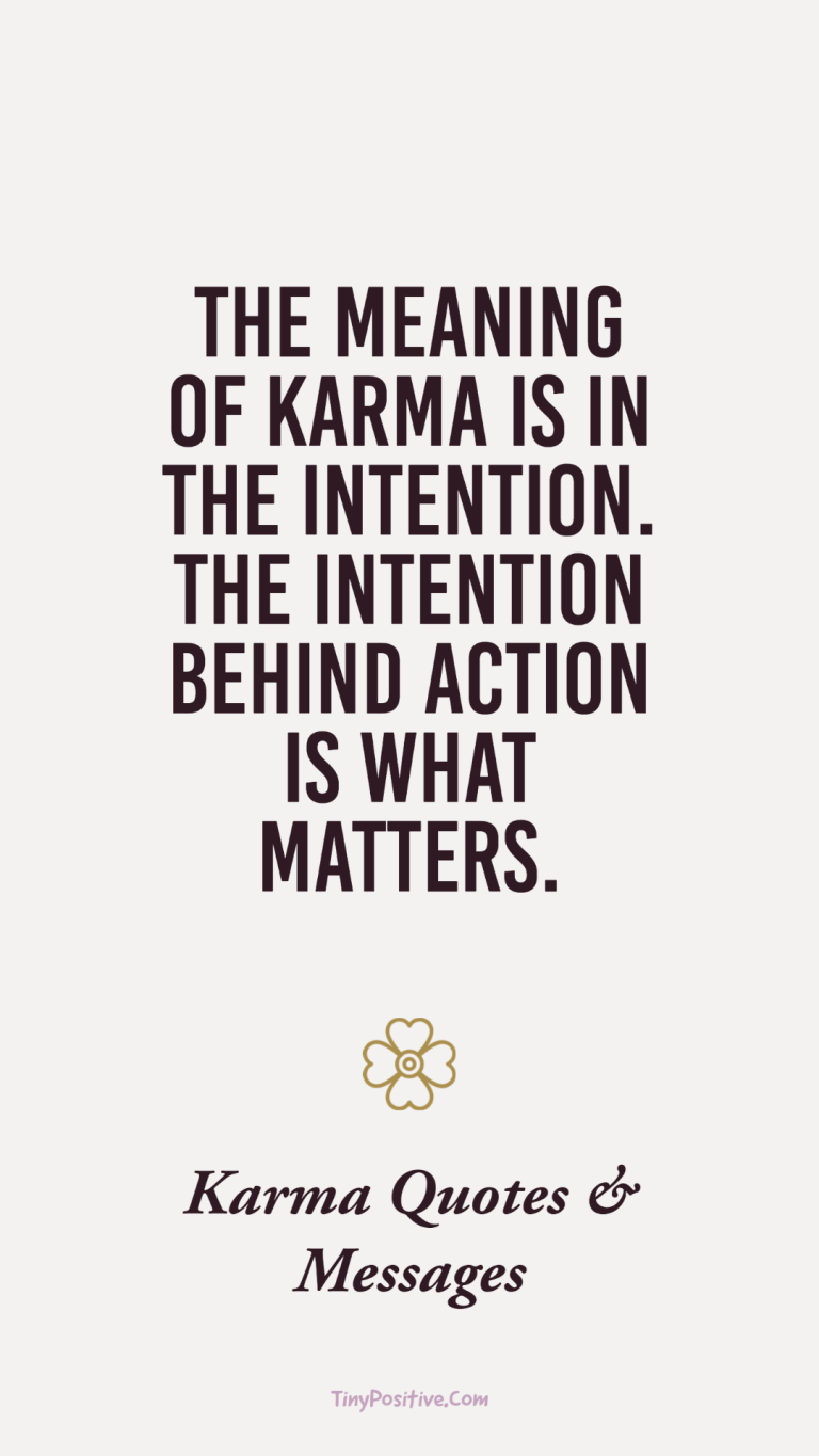 185+ Ultimate Karma Quotes & Sayings For Captions – Tiny Positive