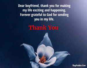 100 Sweet Thank You Messages for Boyfriend | Appreciation Thank You ...