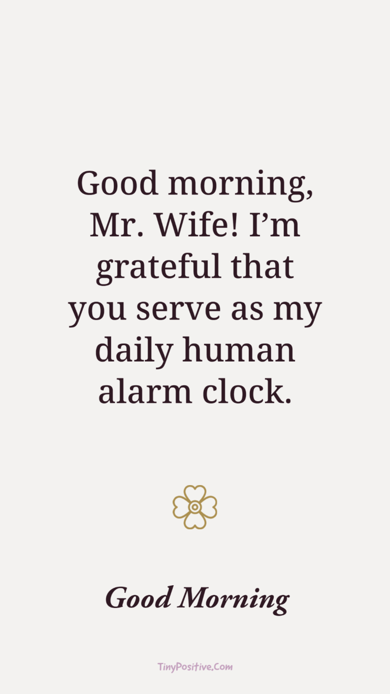 42 Cute Good Morning Text for Husband, Quotes and Images – Tiny Positive