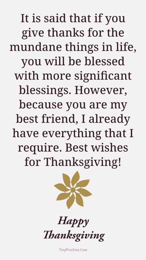 55 Best Thanksgiving Messages for Friends - Happy Thanksgiving – Tiny ...