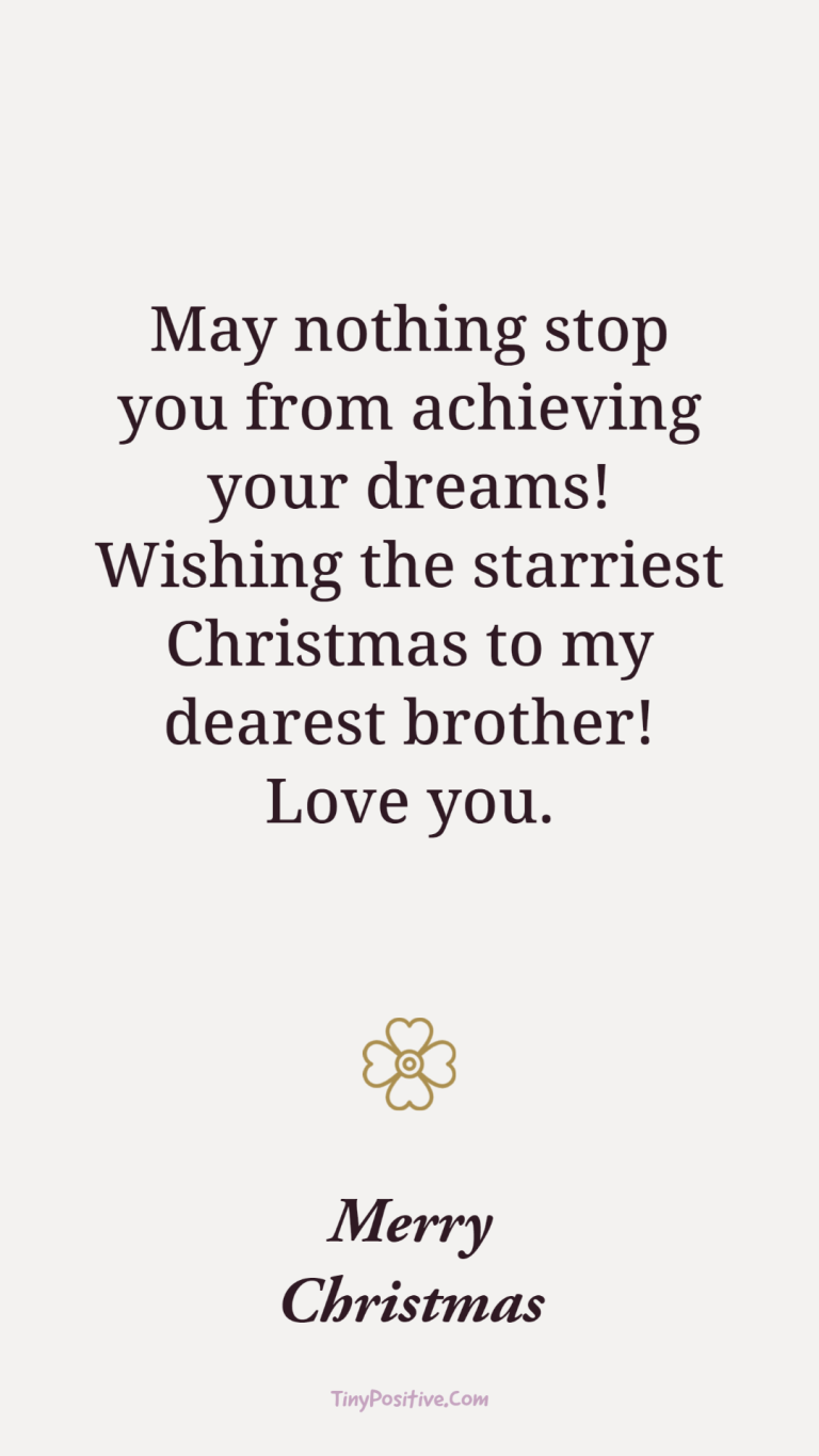 50 Best Merry Christmas Wishes For Brother - Merry Christmas Quotes ...