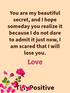 42 Hidden Love Quotes With Images – Tiny Positive