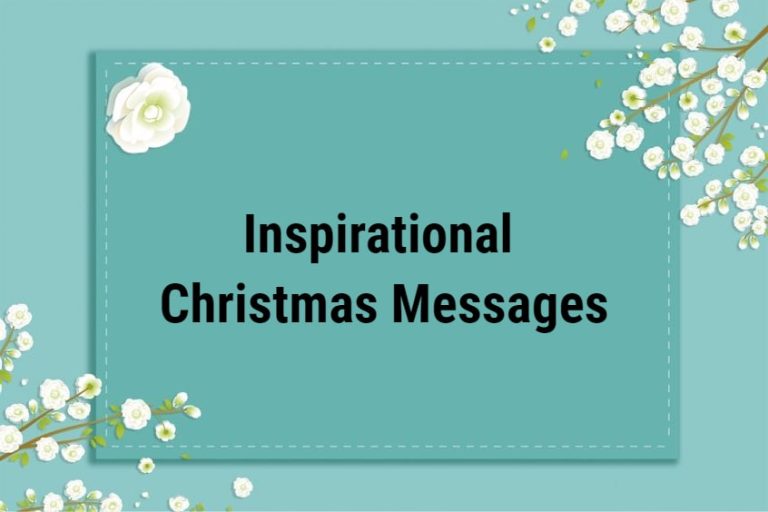 70 Inspirational Christmas Messages & Holiday Greetings – Tiny Positive