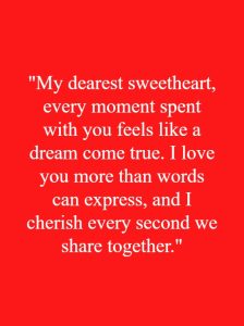 70 I Love You My Sweetheart – Messages, Quotes & Poems – Tiny Positive
