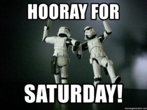 35 Happy Saturday Memes: The Funniest & Most Relatable Memes to Slay ...